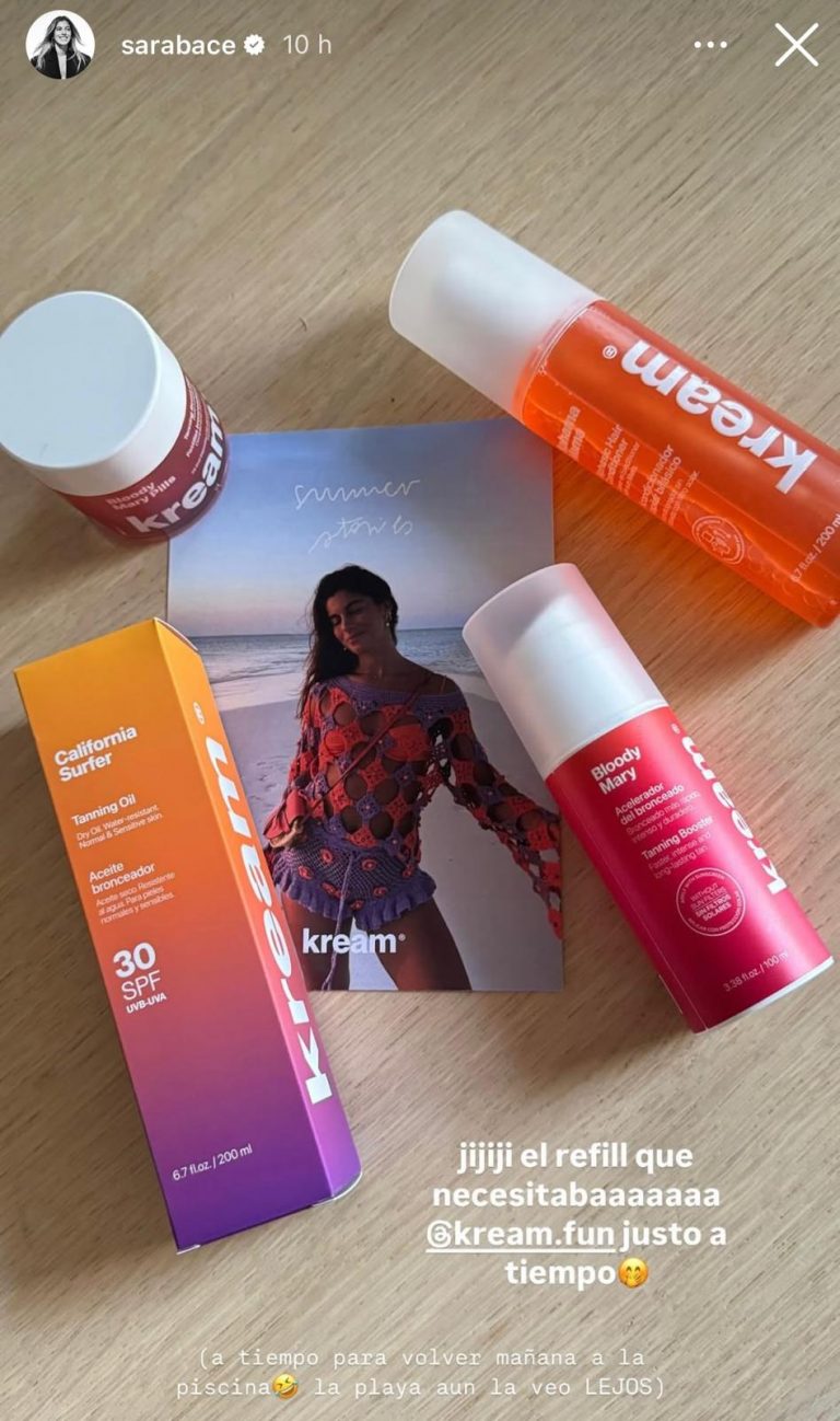 EL TRUCO BEAUTY DE SARA BACEIREDO PARA ESTAR MORENA TODO EL AÑO • (S ...